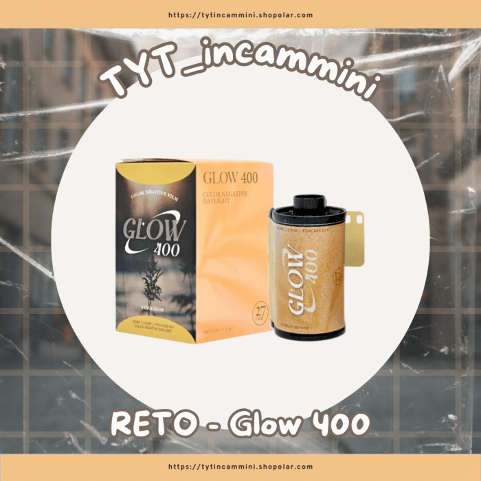 (35mm彩色菲林)RETO - Glow 400 | 即影即有專門店 TYT_incammini