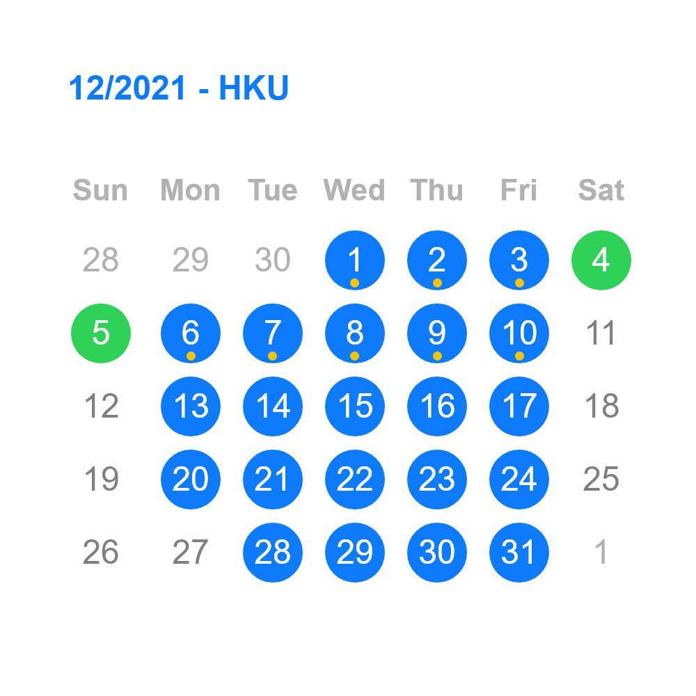 December 2021 Delivery Schedule | DDD Material Supply