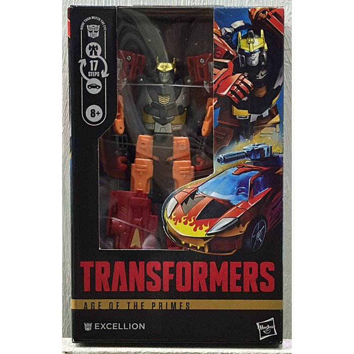 HASBRO TRANSFORMERS AGE OF THE PRIMES DELUXE CLASS EXCELLION ACTION ...