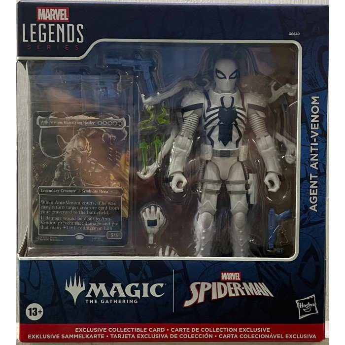 HASBRO MARVEL LEGENDS MAGIC THE GATHERING AGENT ANTI- VENOM ACTION ...