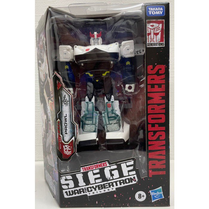 HASBRO TRANSFORMERS WAR FOR CYBERTRON SIEGE PROWL DELUXE CLESS ACTION ...