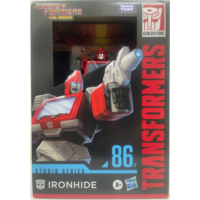 HASBRO TRANSFORMERS STUDIO SERIES VOYAGER #86-17 IRONHIDE ACTION FIGURE ...