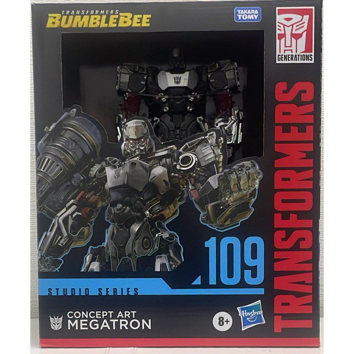 HASBRO TRANSFORMERS STUDIO SERIES LEADER CLASS #109 CONCEPT ART MEGATRON ACTION FIGURE | Freeway ...