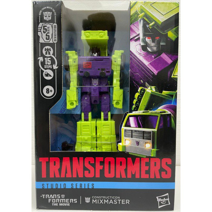 HASBRO TRANSFORMERS STUDIO SERIES VOYAGER CLASS MIXMASTER ACTION FIGURE ...