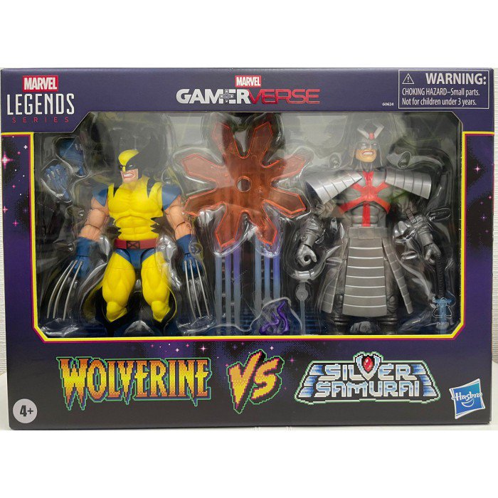 HASBRO MARVEL LEGENDS GAMERVERSE WOLVERINE VS SILVER SAMURAI ACTION ...