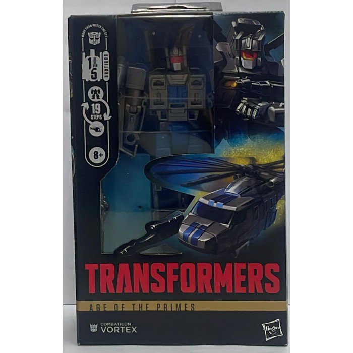 HASBRO TRANSFORMERS AGE OF THE PRIMES DELUXE CLASS COMBATICON VORTEX ...