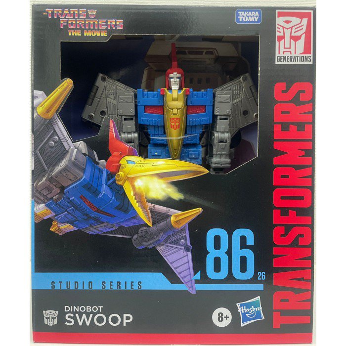 HASBRO TRANSFORMERS STUDIO SERIES #86-26 DINOBOT SWOOP LEADER CLASS ...
