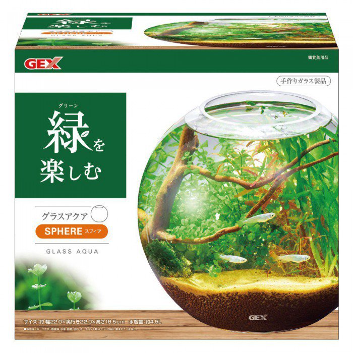 GEX Glass Aquarium Sphere 玻璃缸 | QT Aqua